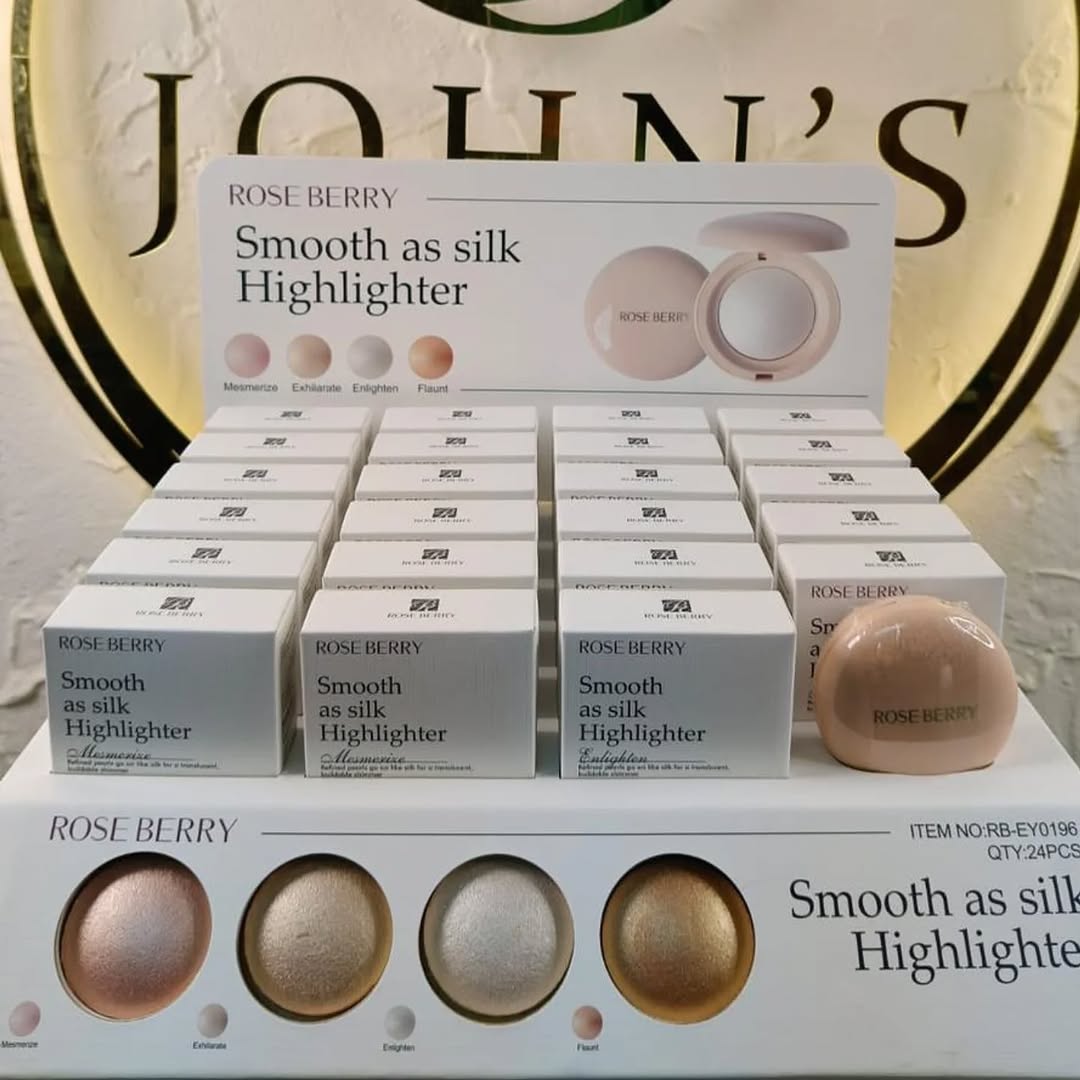 Rose Berry Smooth As Silk Highlighter – Beyond Traditionz